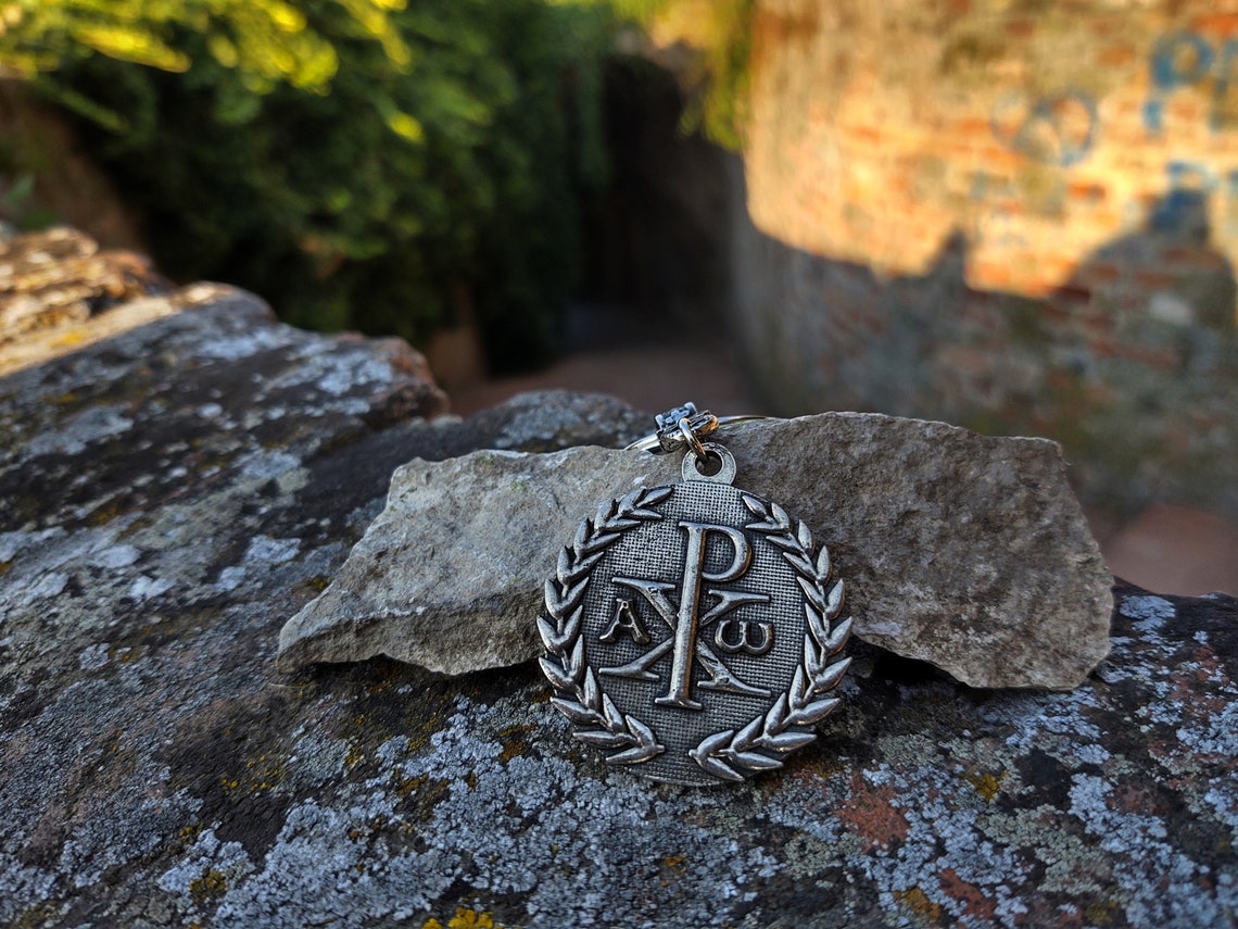 Chi Rho Monogram Wreath Vintage Jewelrychristian Monogram of | Etsy