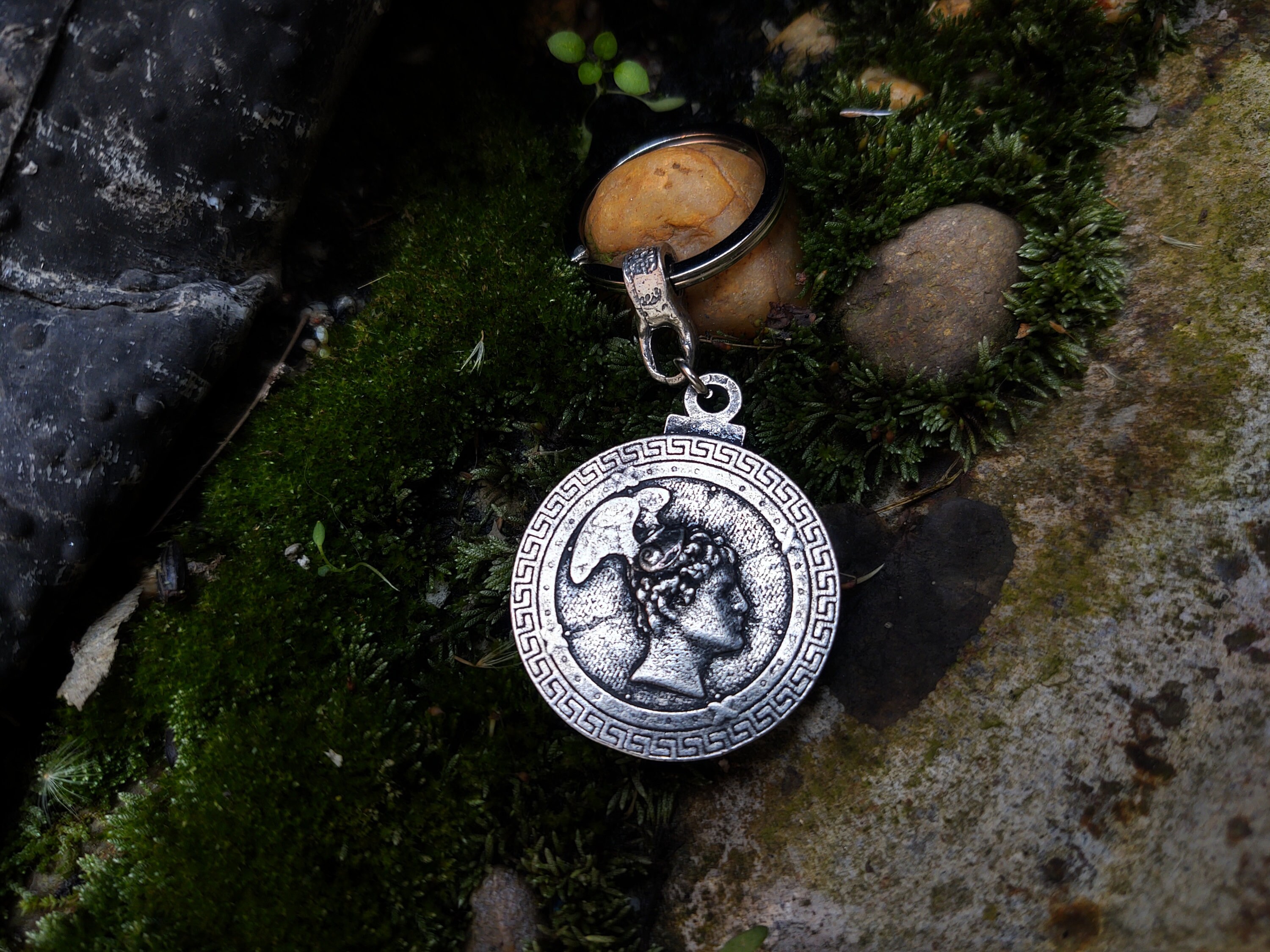 Perseus Ancient Greece Legend Hero Pendant,slayer of Gorgon Medusa ...