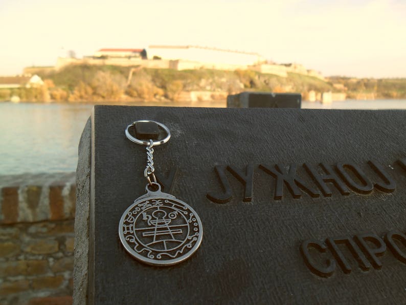 Key of Solomon Necklace,secret Seal of Solomon Keychain,protection ...