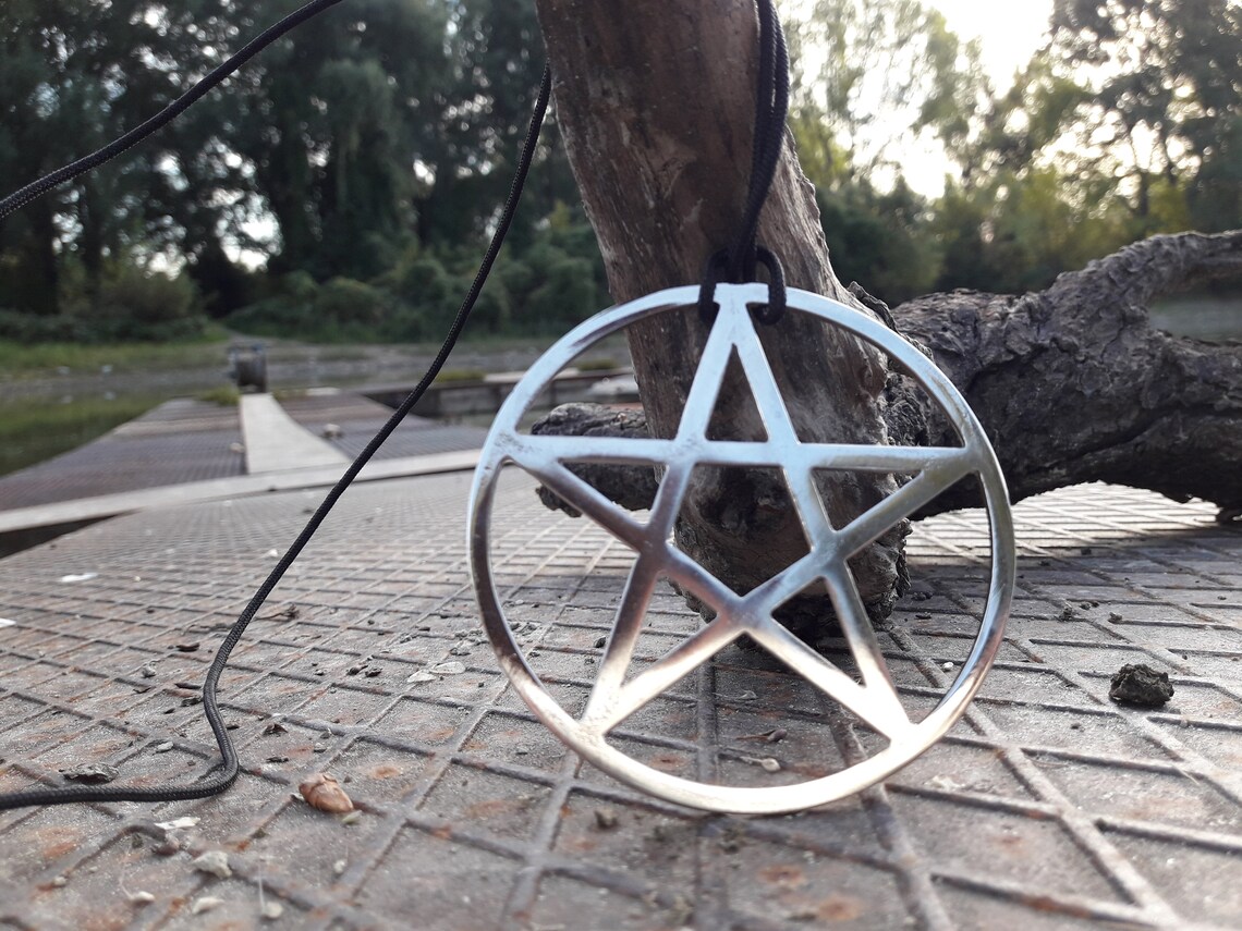 BIG Pentagram Pentacle Wall Hanger Amulet Talisman,magic Rituals ...