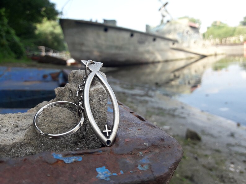 Ichthus Christian Symbol Necklaceichthys Jesus Fish - Etsy