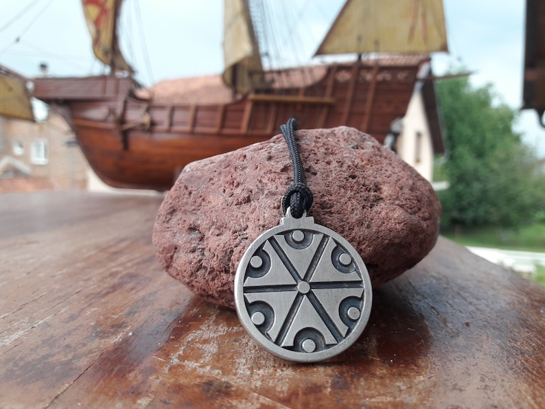 Thundermark Perun Symbol Necklaceslavic God of Thunder and - Etsy