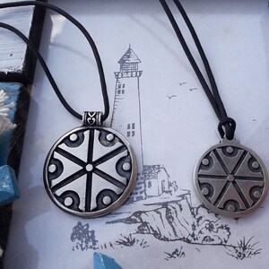 Perun God Symbol Necklace,slavic Thunder Lightning Keychain,slavic ...