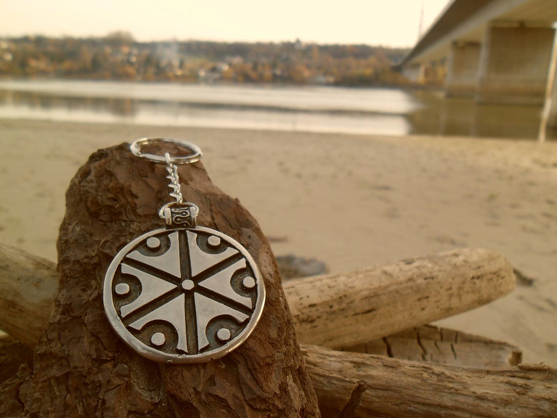 Perun God symbol necklaceSlavic thunder lightning | Etsy