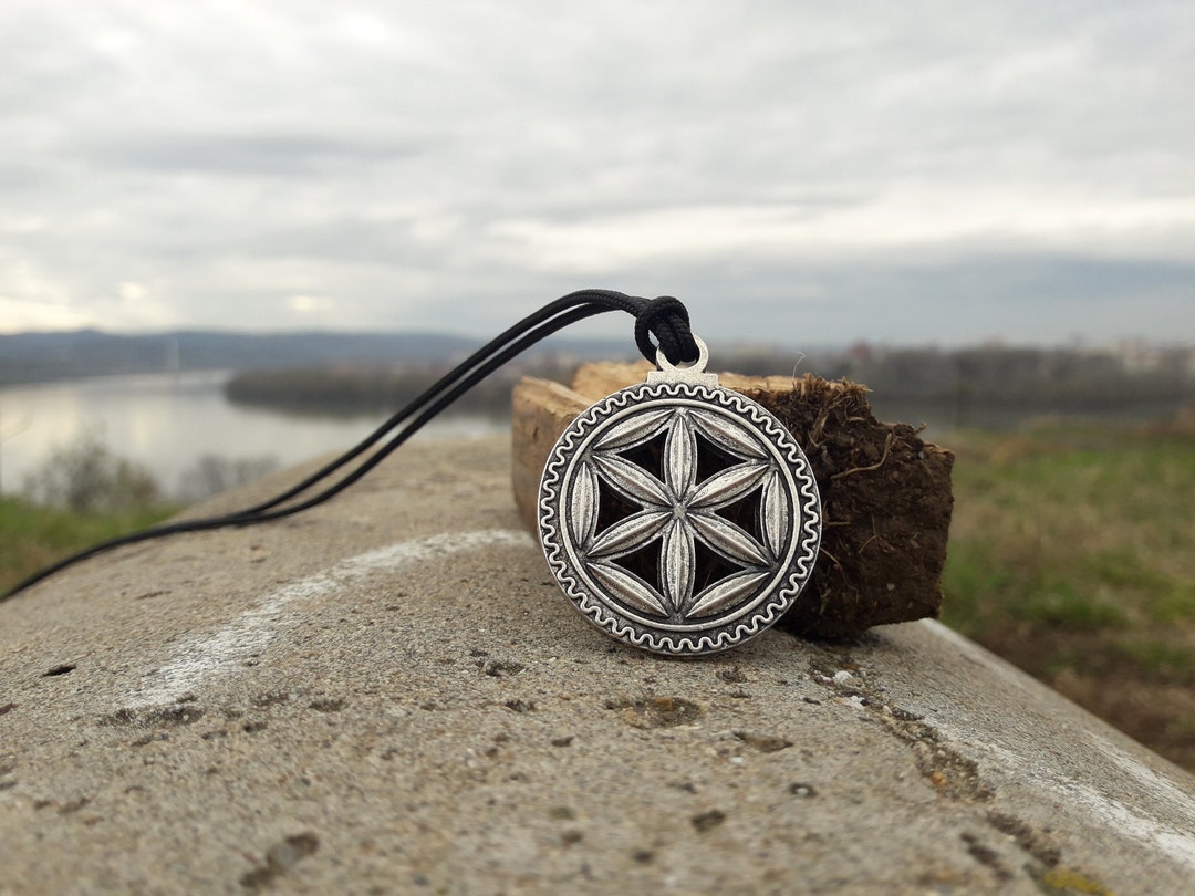 Wheel of Perun Necklace,perunika Svarga Symbol of Perun Slavic Pendant ...