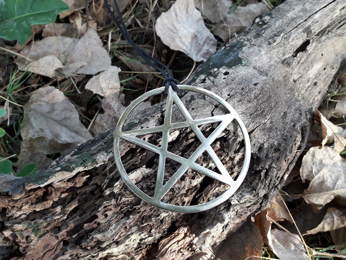 BIG Pentagram Pentacle Wall Hanger Amulet Talismanmagic - Etsy