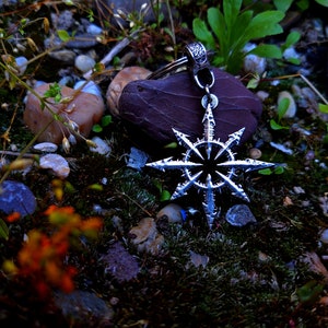 Chaotic Star Pendant,chaos Star Magic Pendant Kabbalah,chaos Wheel ...