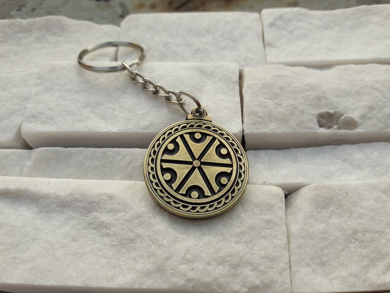 Perun God Symbol Necklace,thundermark Perun Keychain,perun Star Alatyr ...