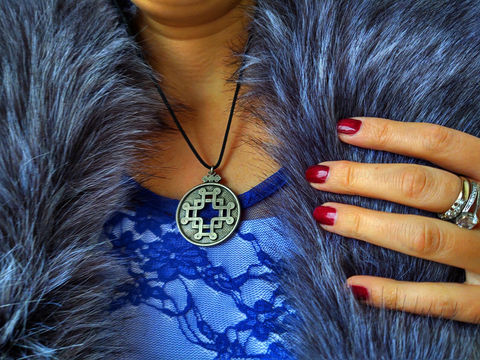 Macedonian Cross Veljusa Cross Necklacechristian Orthodox - Etsy