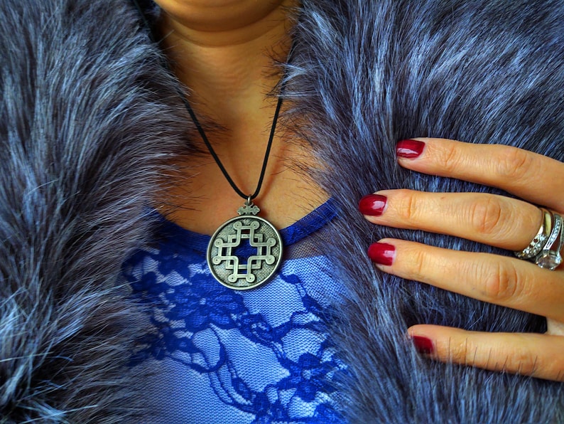 Macedonian Cross Veljusa Cross Necklacechristian Orthodox - Etsy