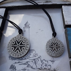 Perun God Slavic Mythology Symbol Talisman Rune Alphabet Necklace ...