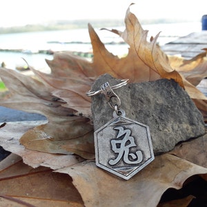 Chinese Zodiac Rabbit Kanji Horoscope Necklace Pendant,asian Horoscop ...