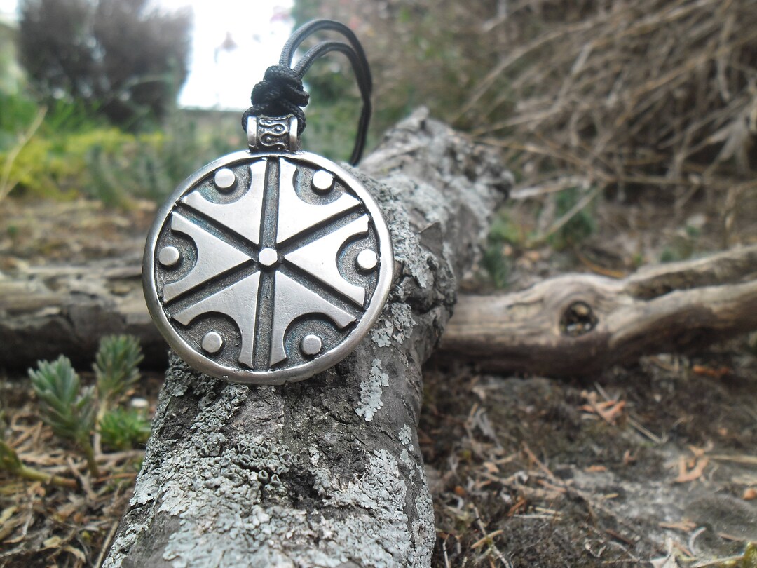 Perun God Symbol Necklace,slavic Thunder Lightning Keychain,slavic ...