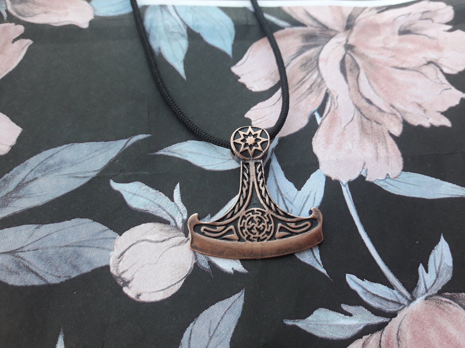 Axe of Perun Necklaceperun Slavic God of Lightning - Etsy