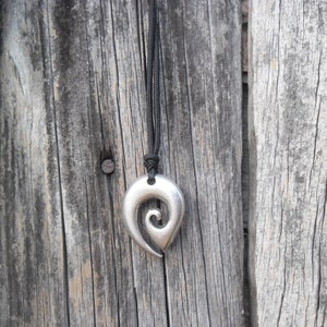 Maori Spiral Koru Necklace Keychain,new Zeland Shell Koru Spiral ...