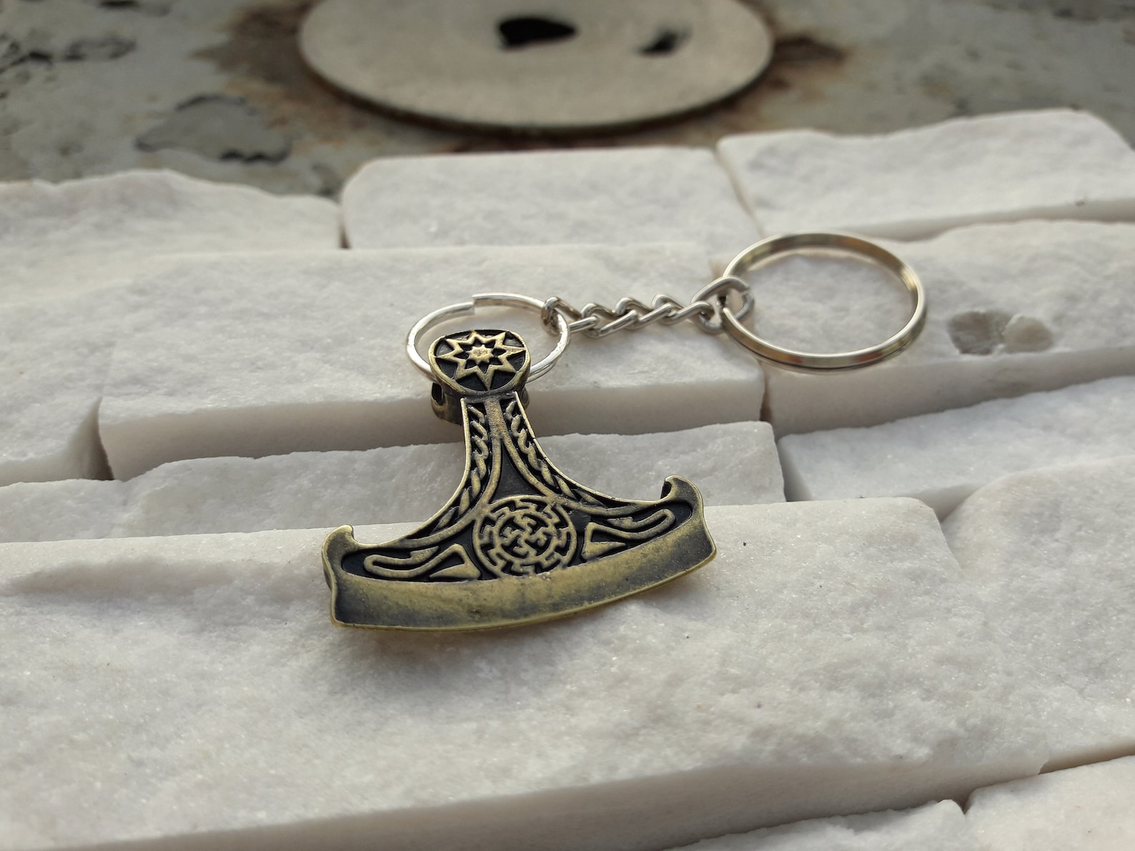 Axe of Perun Necklaceperun Slavic God of Lightning - Etsy