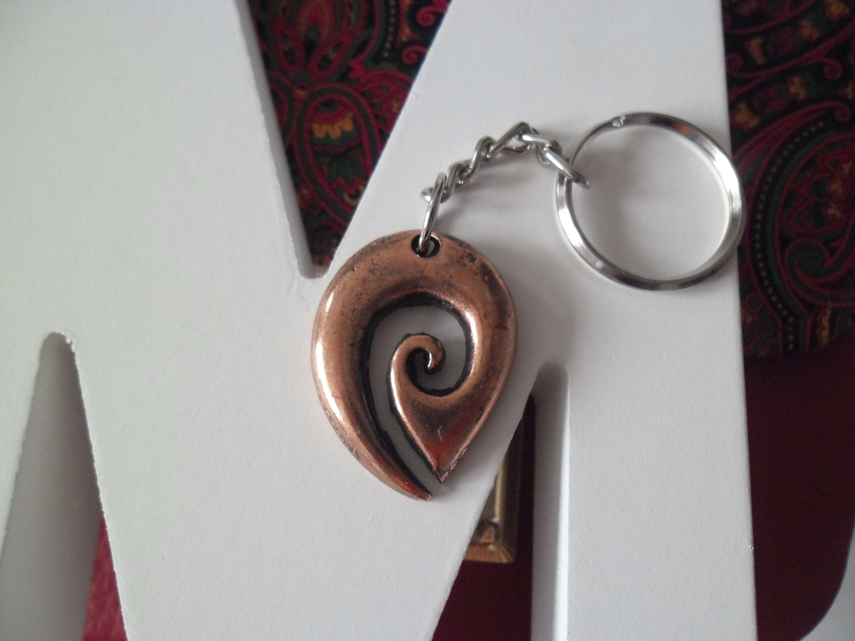 Maori Spiral Koru Necklace Keychainnew Zeland Shell Koru - Etsy
