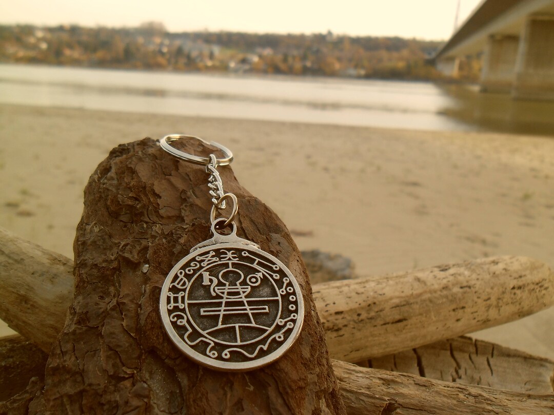 Key of Solomon Necklace,secret Seal of Solomon Keychain,protection ...