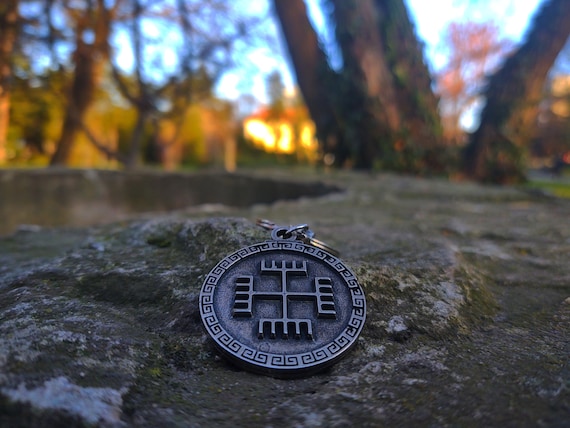 Svarog Hands of God Rece Boga Rustic Pendanthands of Svarog | Etsy