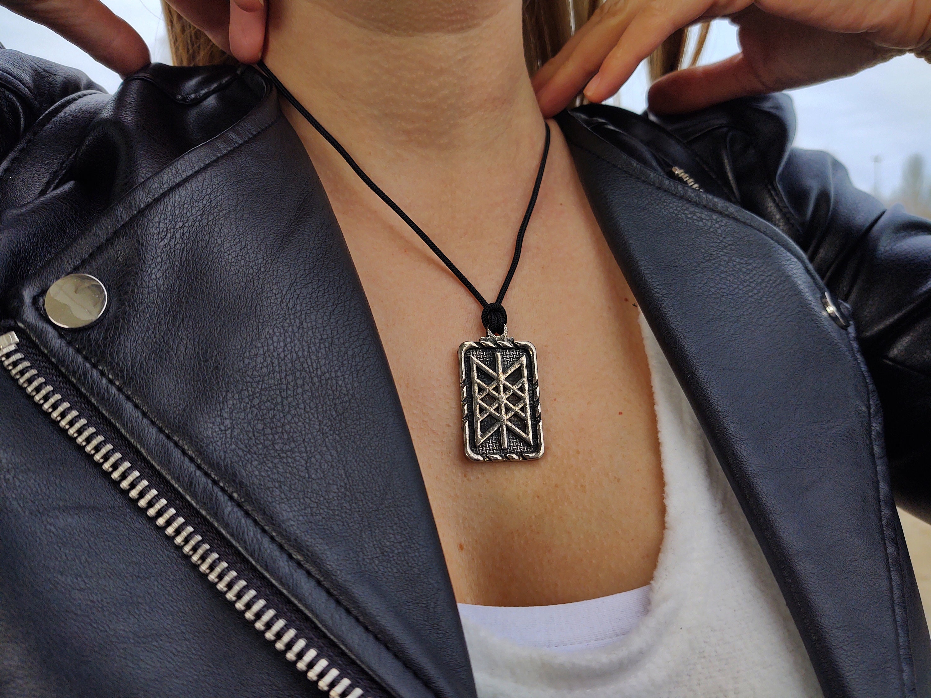 The Web of Wyrd the Matrix of Fate Skuld's Net Pendant,web of Wyrd ...