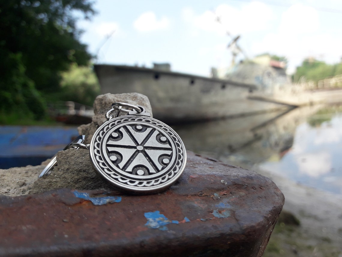 Perun God Symbol Necklace,thundermark Perun Keychain,perun Star Alatyr ...
