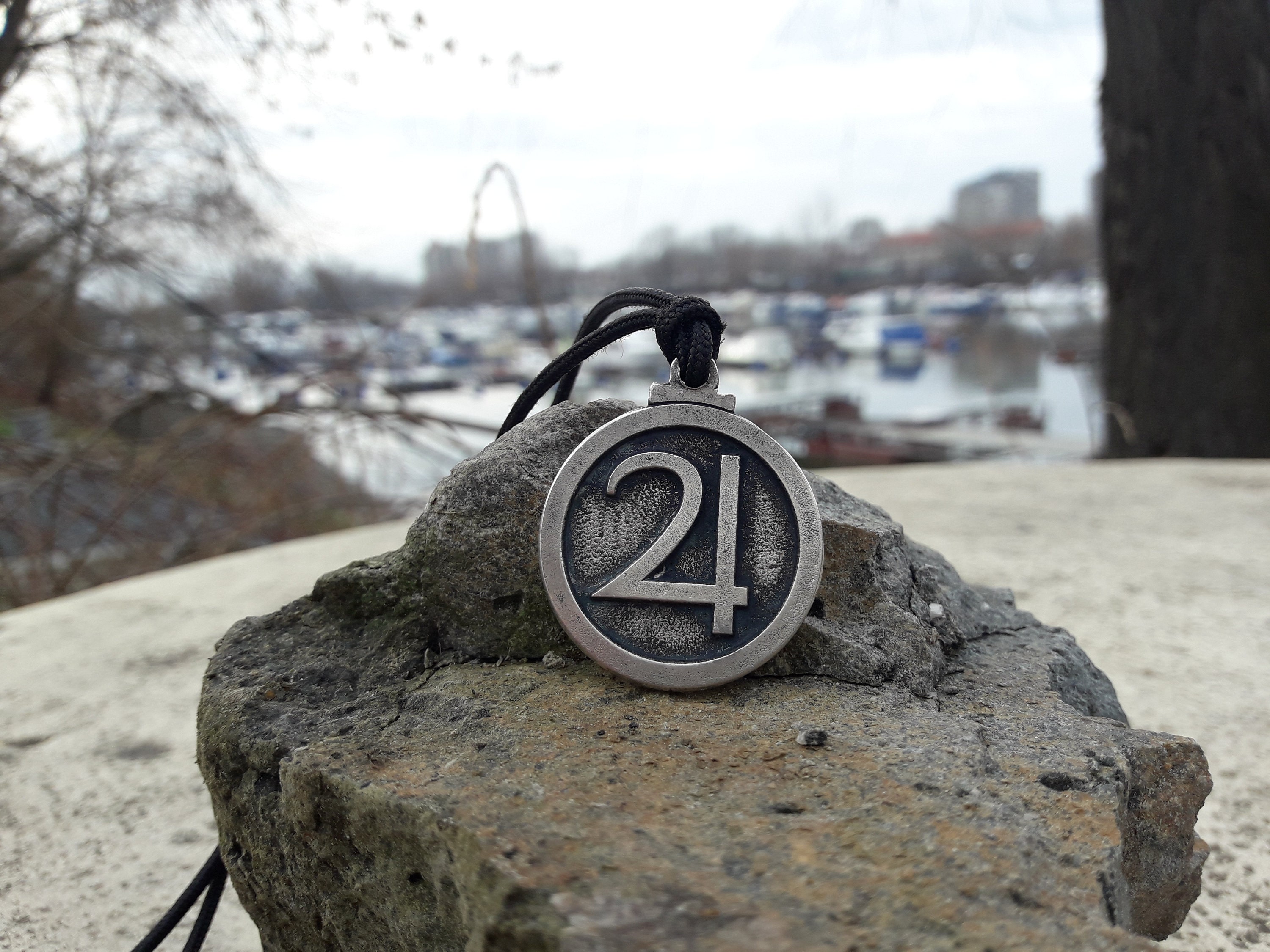 Jupiter Glyph Astrological Symbol Necklace and Keychain,astrology Sign ...