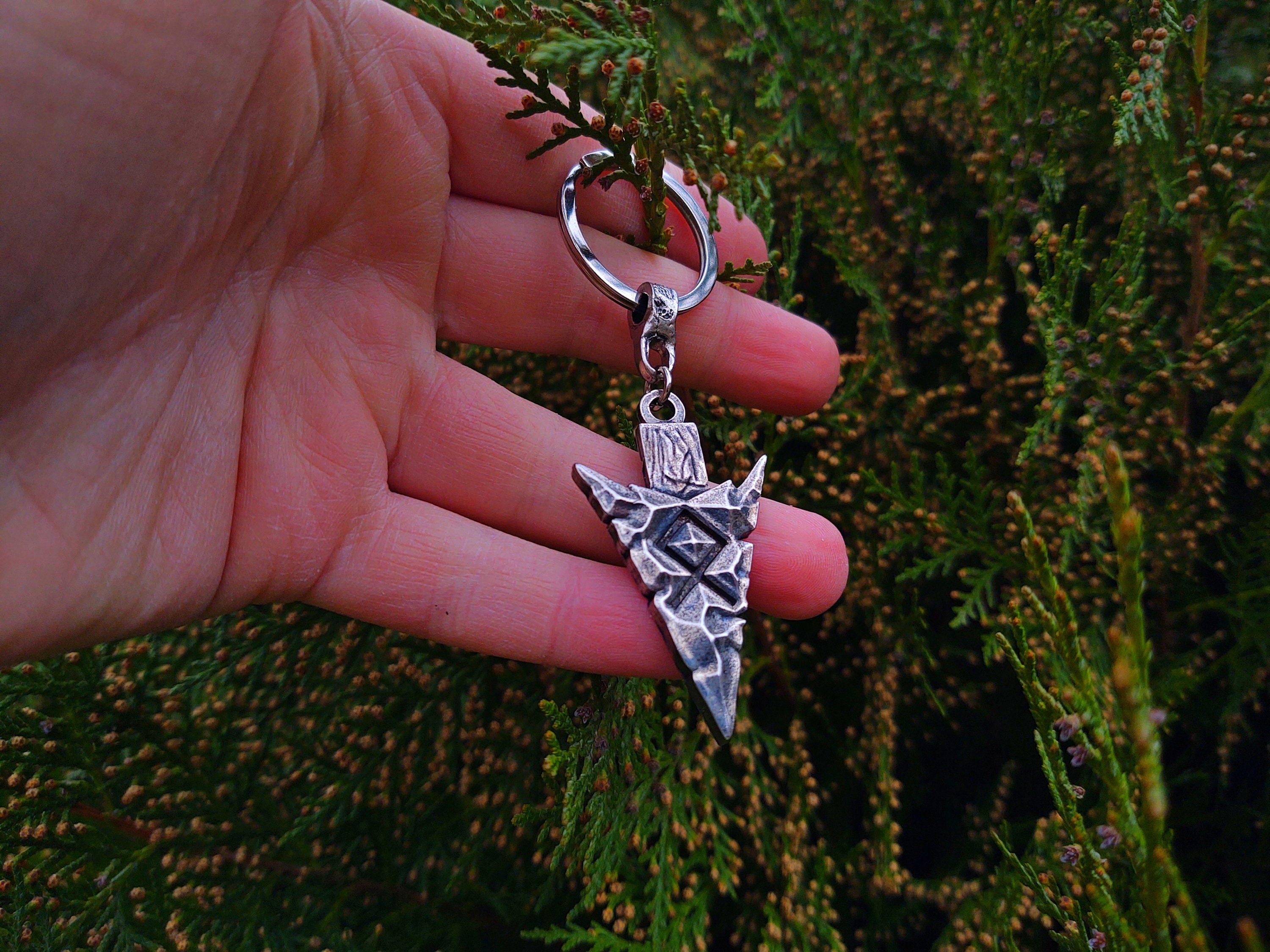 Rune Spear Othala othalodal Necklace Pendantviking - Etsy
