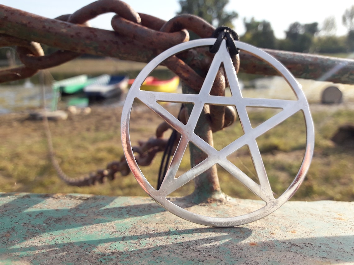 BIG Pentagram Pentacle Wall Hanger Amulet Talisman,magic Rituals ...