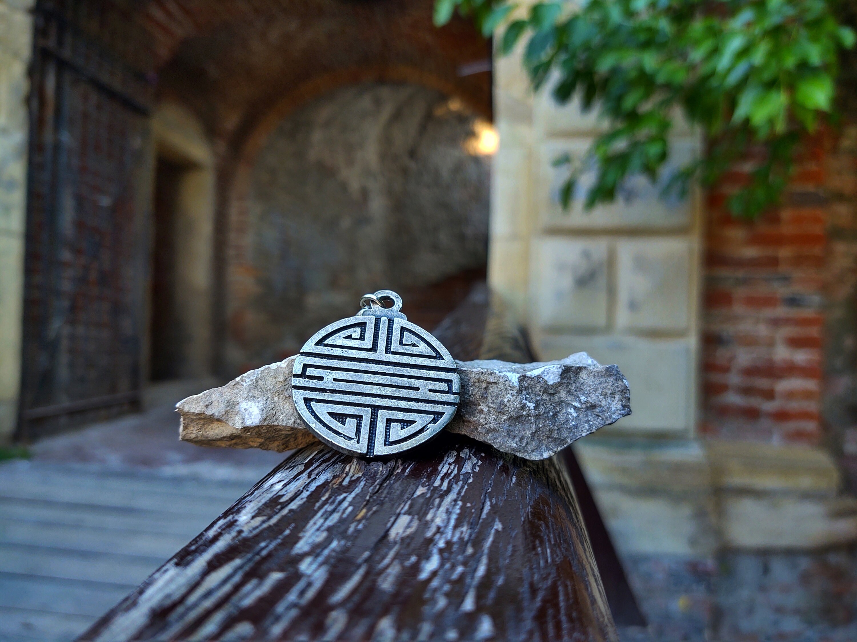 Shou Chinese Symbol for Longevity Necklace and Keychain,prosperity and ...