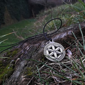 Wheel of Perun Necklace,perunika Svarga Symbol of Perun Slavic Pendant ...