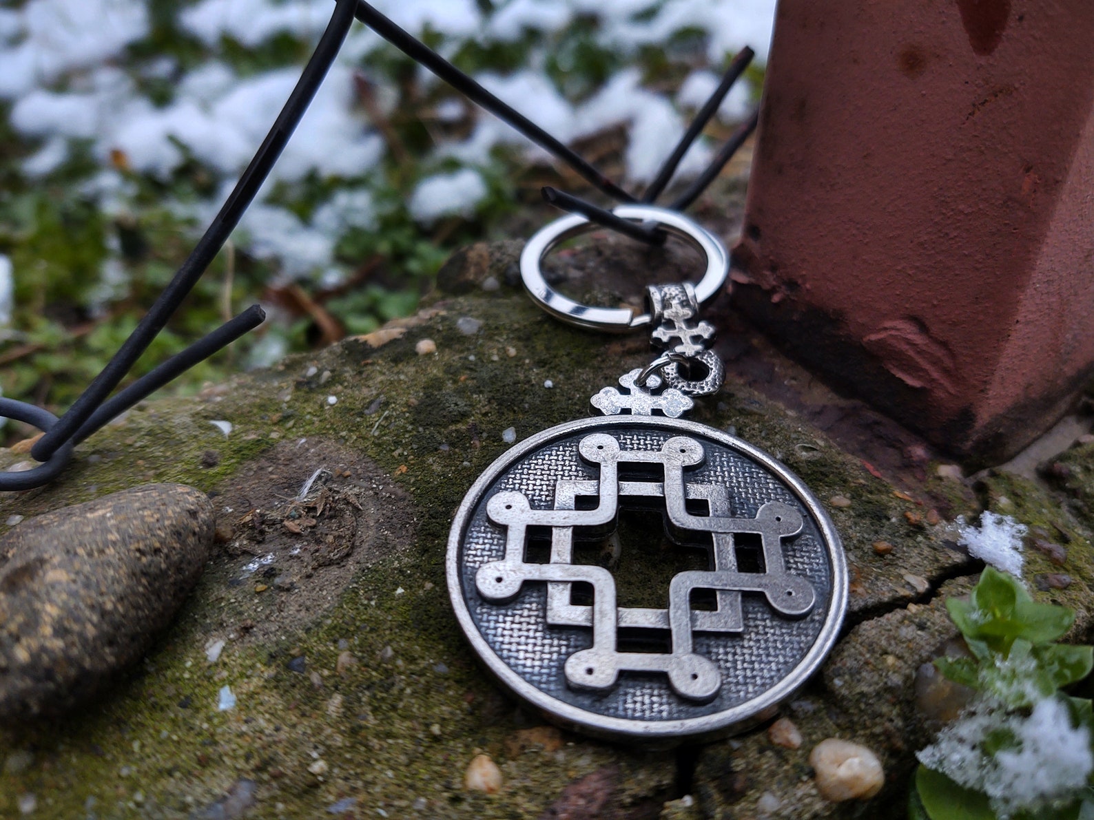 Macedonian Cross Veljusa Cross Necklacechristian Orthodox - Etsy