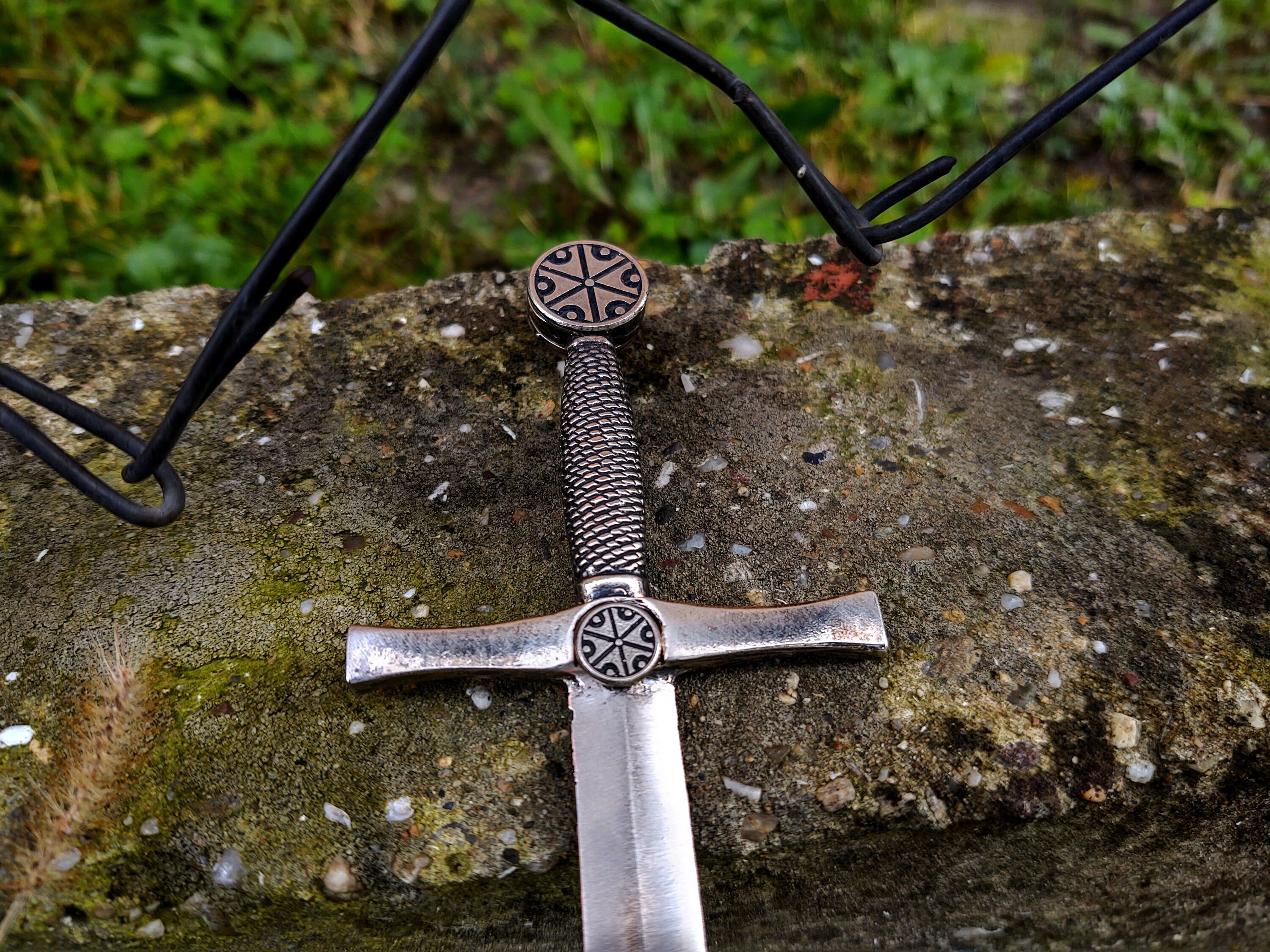 Vintage Medieval Sword Letter Opener With Perun God - Etsy