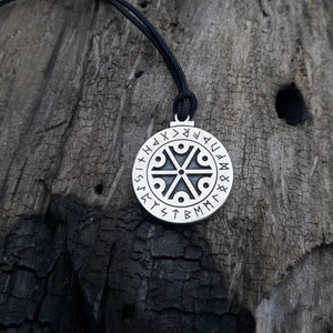 Thundermark Perun Rune Letter Necklace,perun God Slavic Mythology ...