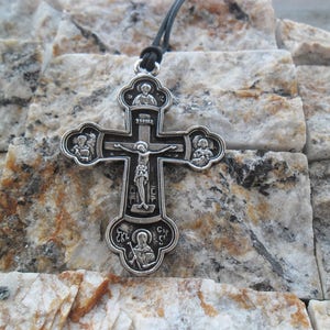 Orthodox Church Cross Necklace Keychain,religious Cross Pendant ...