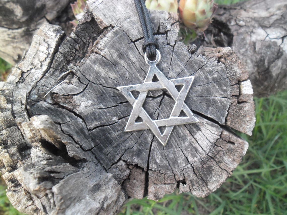 The Star of Davidshield of Davidjudaism Symbol Necklace | Etsy