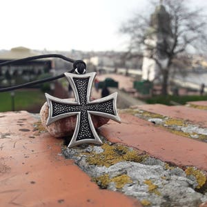 Templar Cross Necklace and Keychain,cross Pattee Templar Knights Cross ...