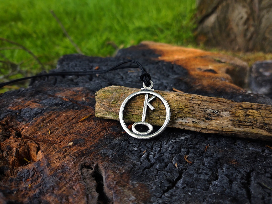 Chiron Glyph Pendant,astrology Chiron Symbol Necklace,astronomy Healing ...