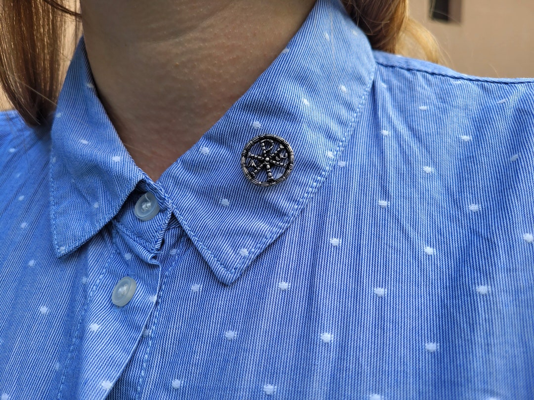 Chi Rho Monogram of Christ Pin Badge,christian Monogram of Jesus Christ ...