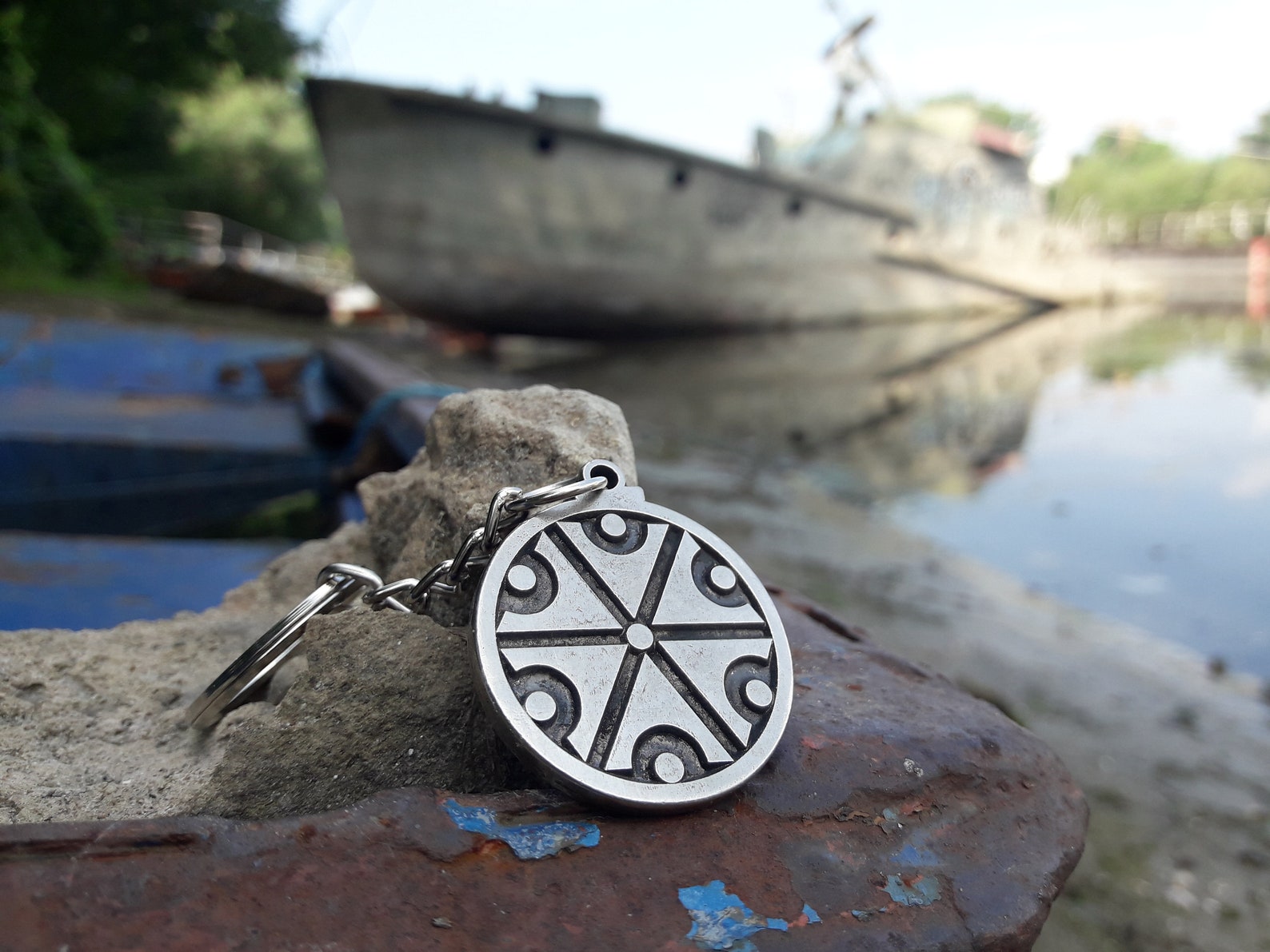 Thundermark Perun Symbol Necklaceslavic God of Thunder and | Etsy