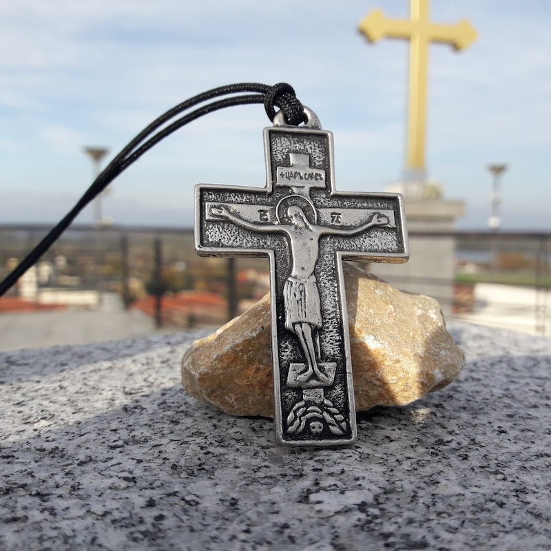 Russian Orthodox Pectoral Cross - Etsy