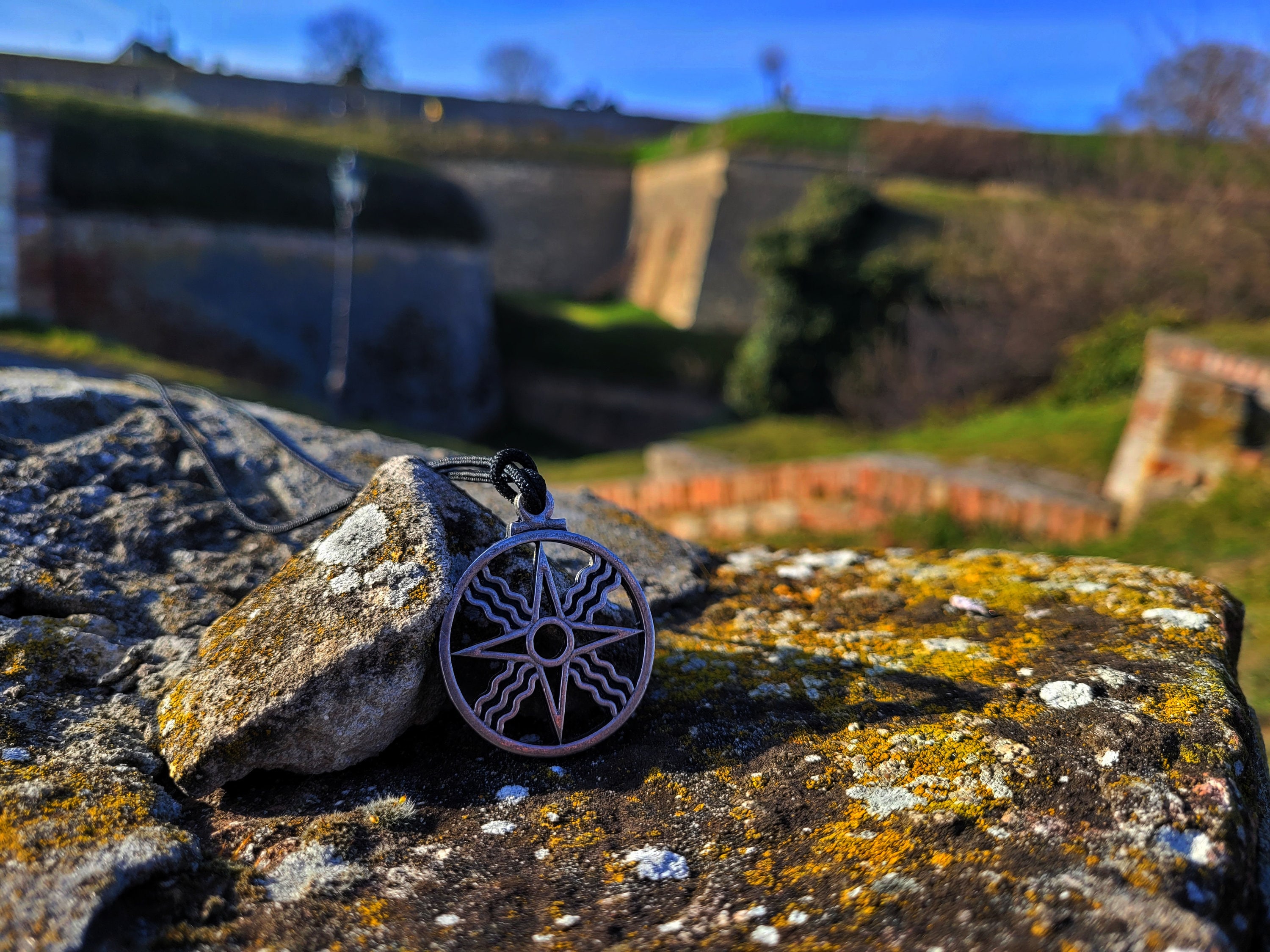 Seal of Shamash Symbol Necklaceancient Assyrianmesopotamian - Etsy ...