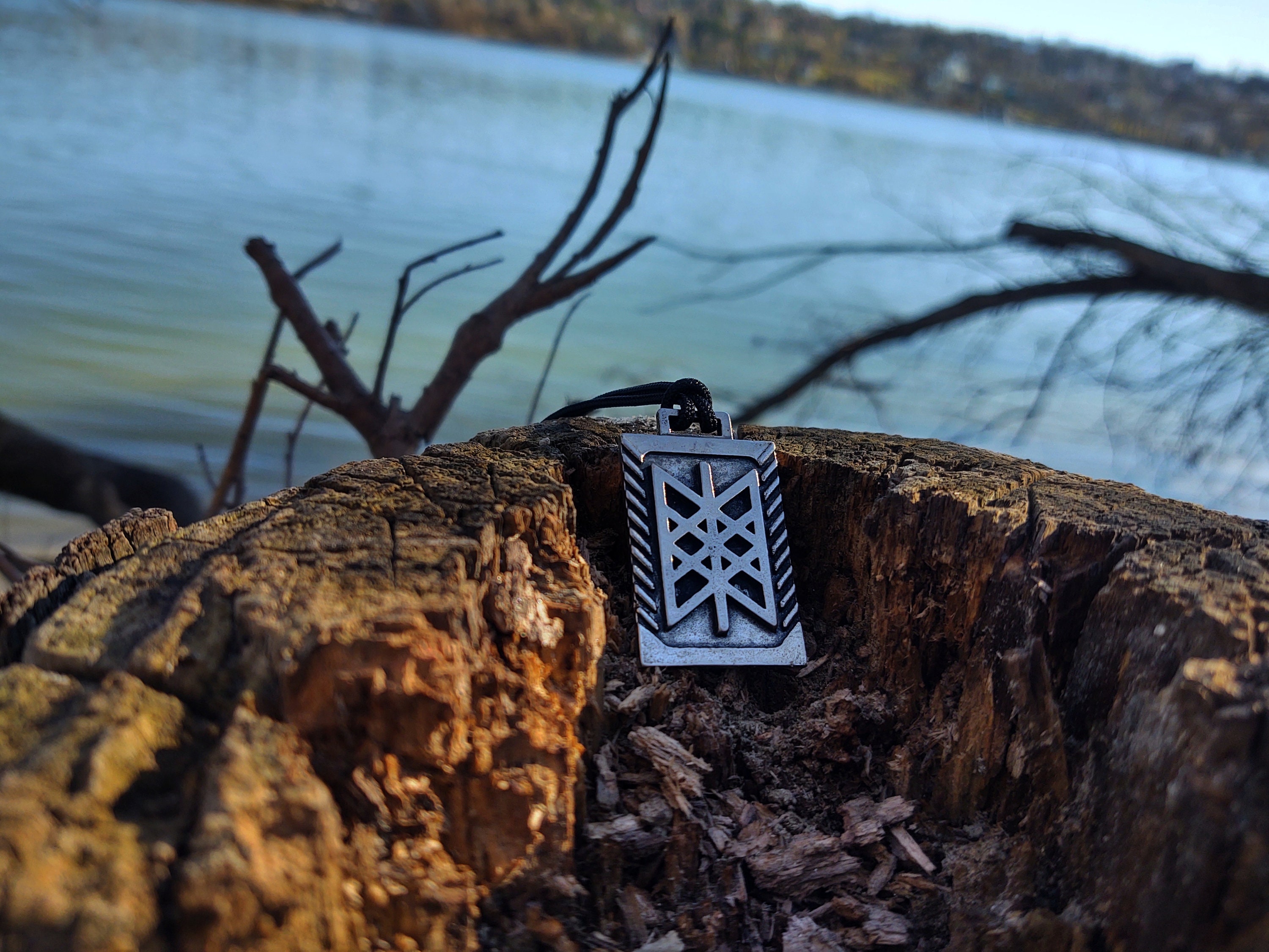 The web of Wyrd the matrix of fate Skuld's Net pendantWeb | Etsy