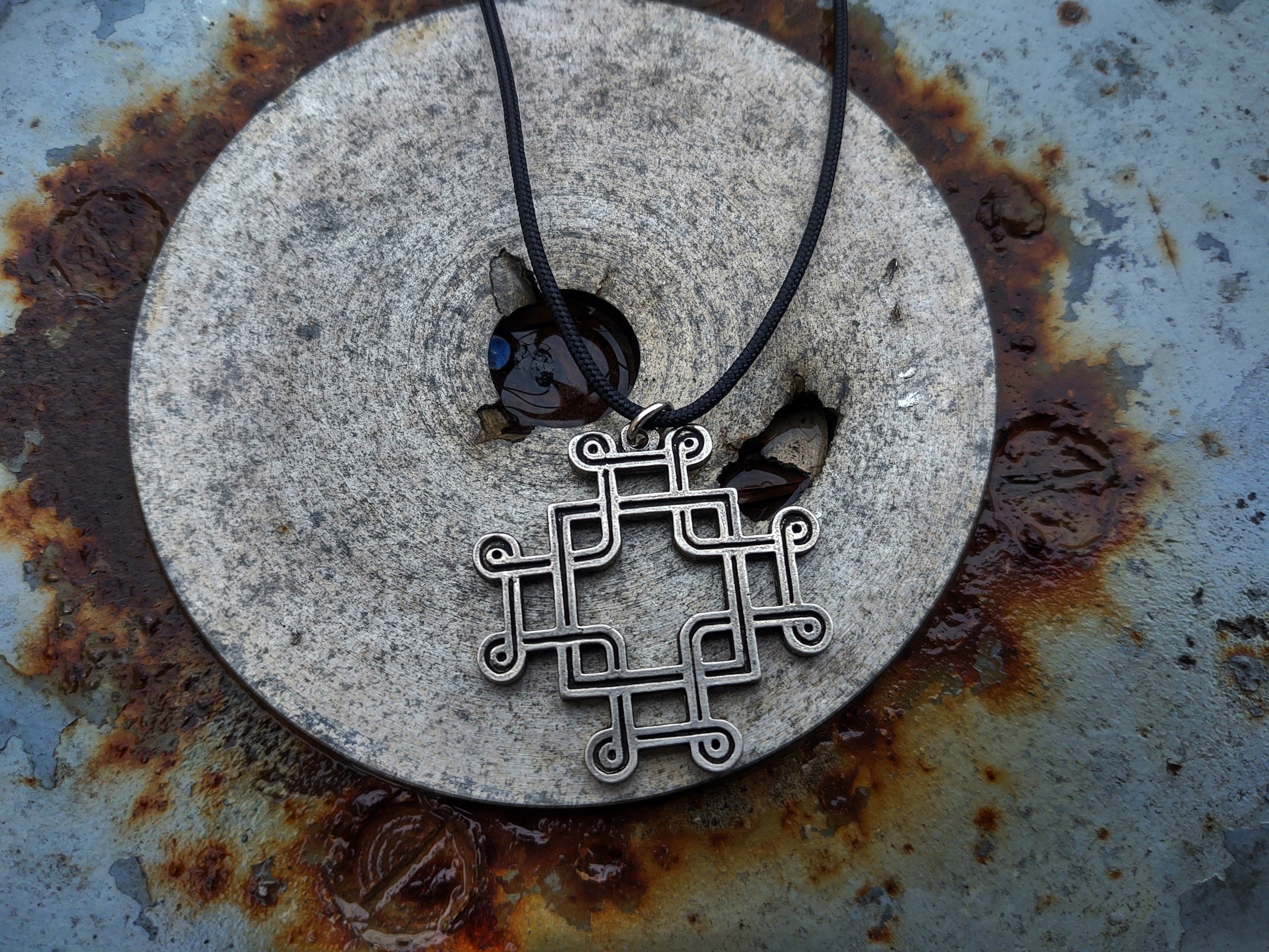 Macedonian Cross Veljusa Necklacechristian Orthodox Chuch - Etsy Australia
