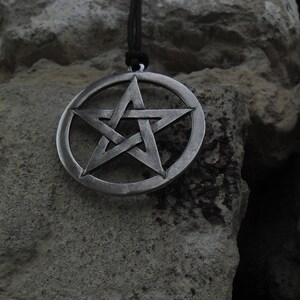 Pentagram Star Neckalce Pendant,pentalpha or Pentangle Greek Symbol ...