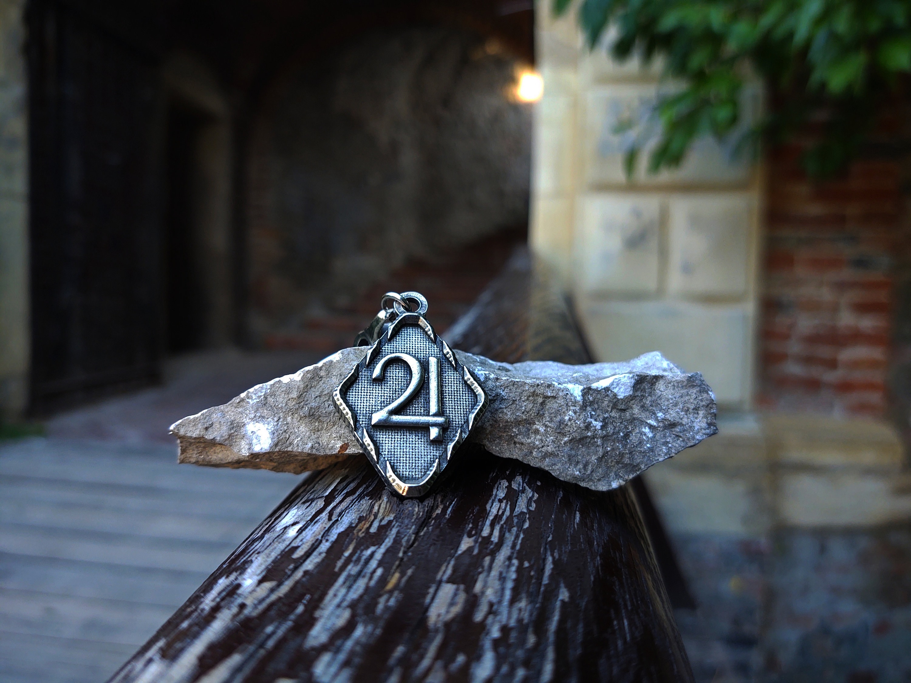 Jupiter Glyph Astrological Symbol Necklace and Keychain,astrology Sign ...