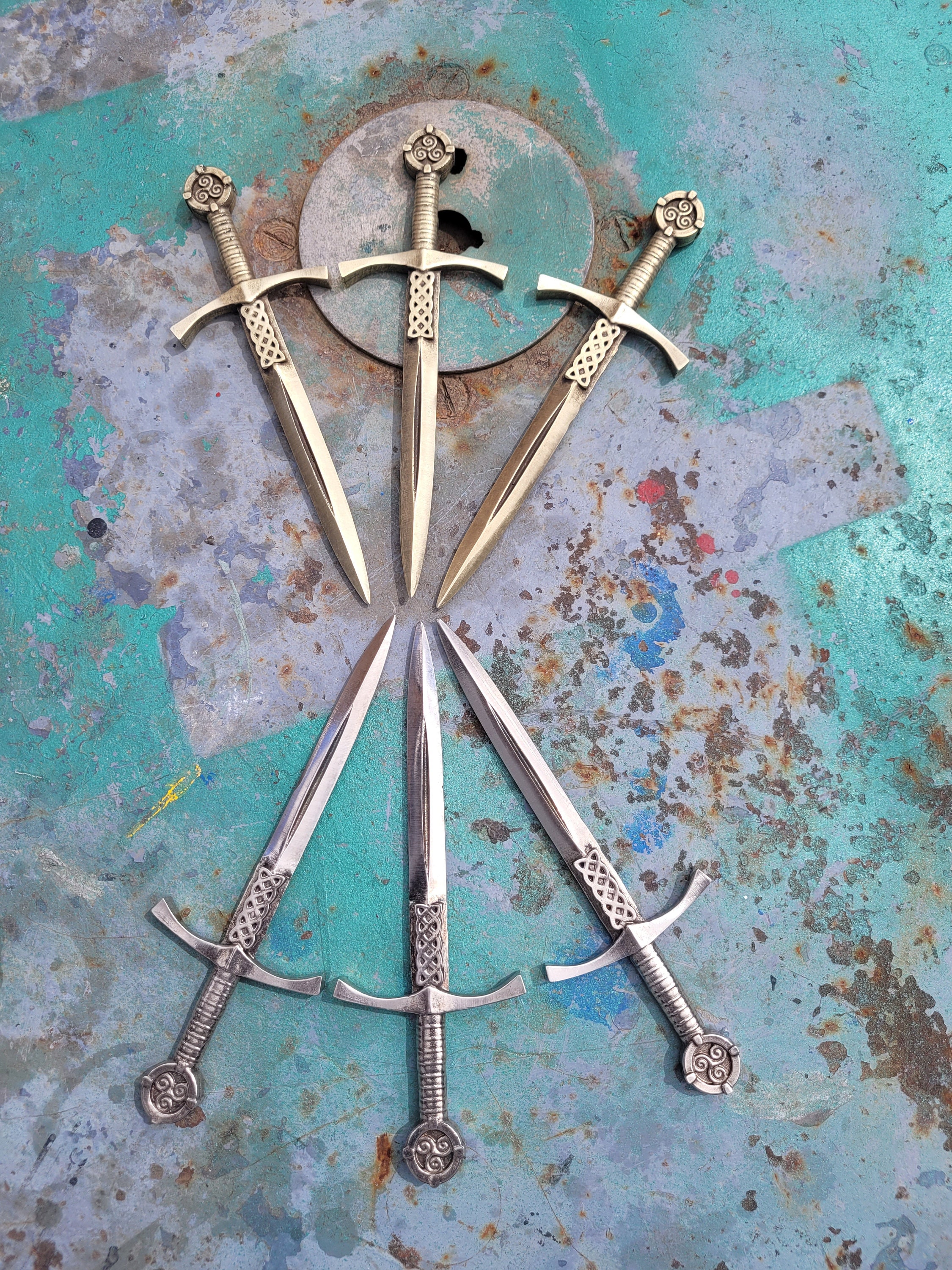 Celtic Triskele Letter Opener,sword Replica Celitic Mythology Letter ...