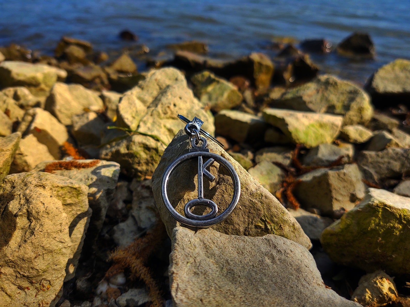 Chiron Glyph Pendant,astrology Chiron Symbol Necklace,astronomy Healing ...