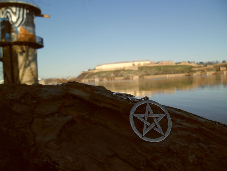 Pentagram Star Neckalce Pendant,pentalpha or Pentangle Greek Symbol ...