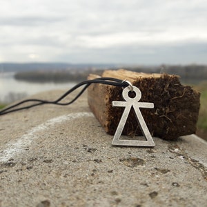 Punic and Phoenician Goddess Tanit Symbol Necklace,little Cute the Sign ...