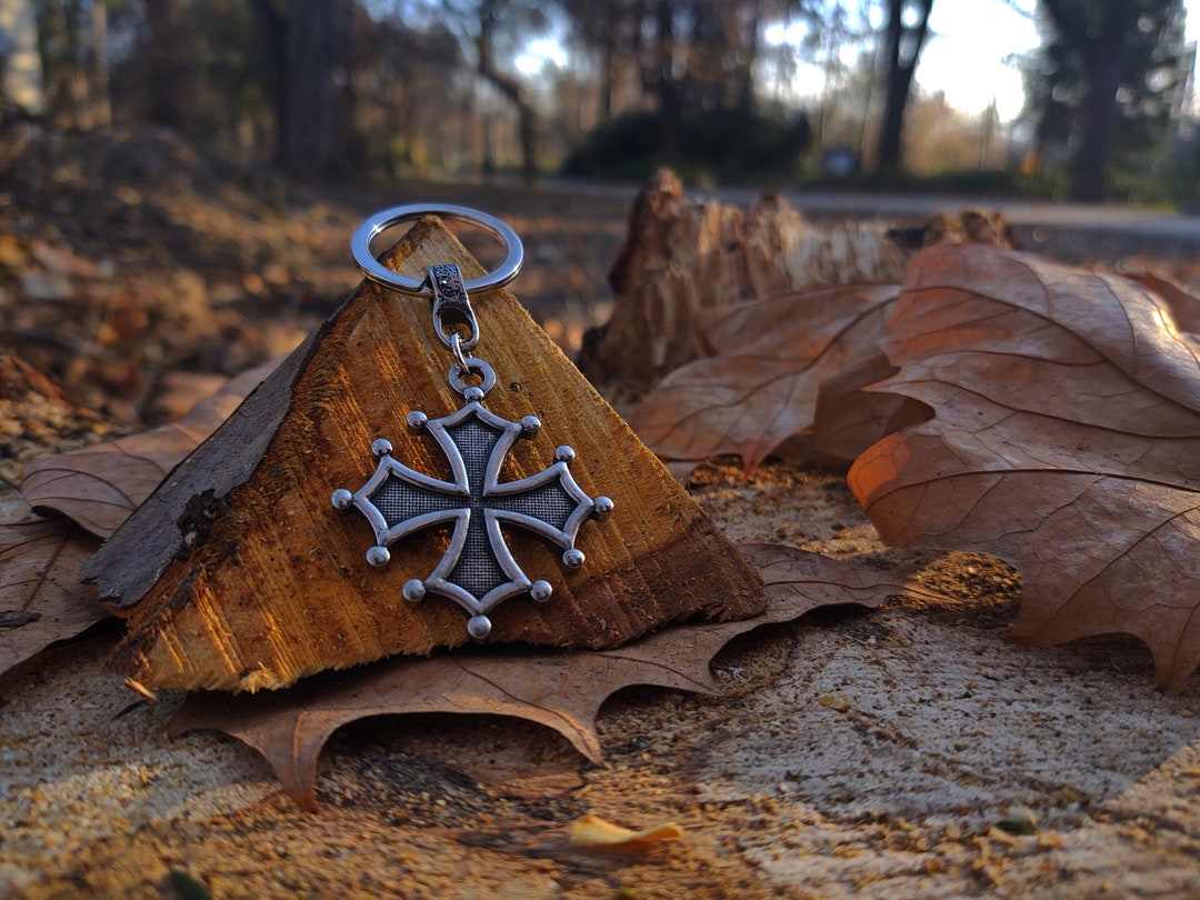 Occitan Cross Pendant,cross Occitania Necklace,cathar Cross,forcalquier ...